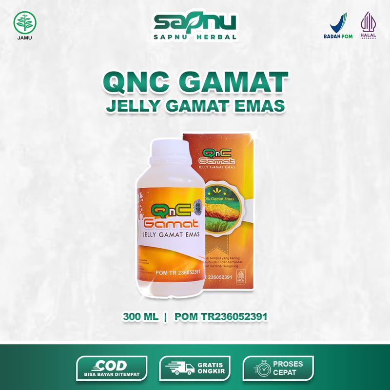 Sapnu Herbal - QnC Jelly Gamat Ekstrak Teripang Emas Asli Original ...