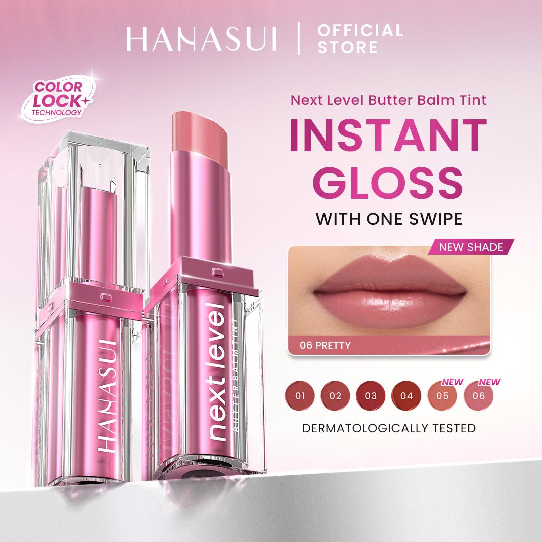 HANASUI Next Level Butter Balm Tint - Color Butter Balm Tinted Lip Balm ...