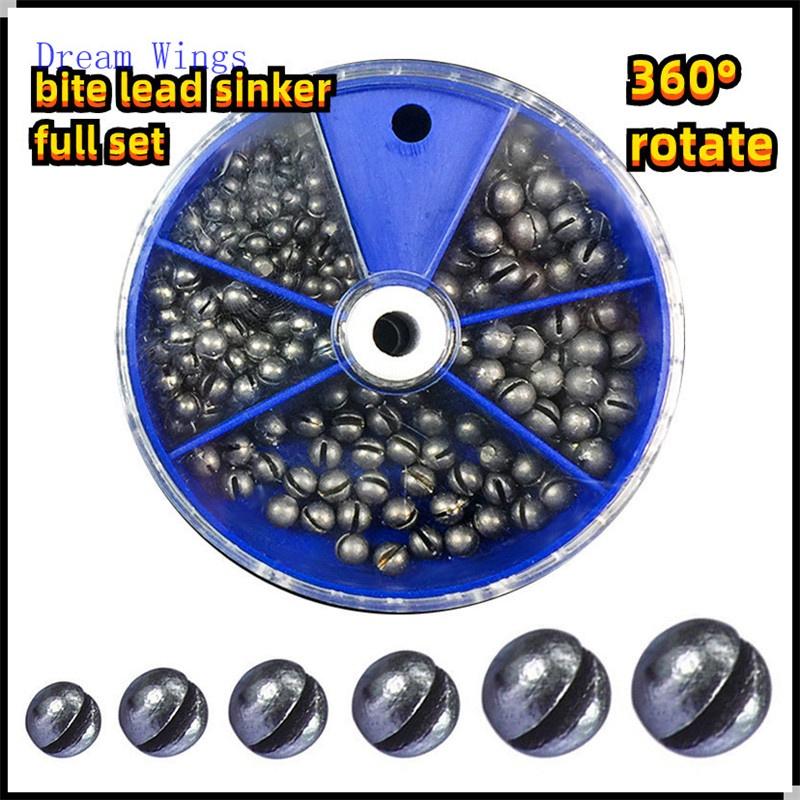 【Quality】0.2g-2g Fishing Sinker suit Open type Fast lead Pur - TikTok ...