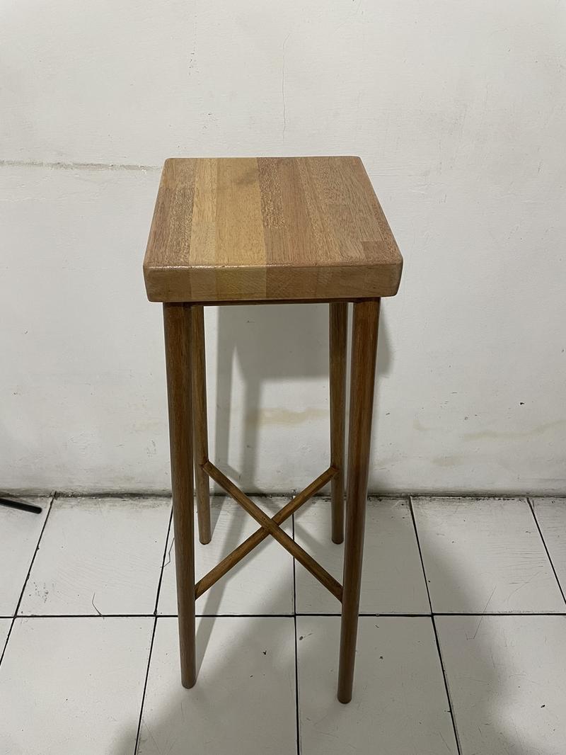 KURSI BAR KAYU ASLI KUAT AWET TINGGI UNTUK DUDUK - Shop | Tokopedia