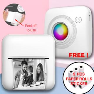 X3 Portable Mini Pocket Printer Instant Inkless BT Thermal Wireless ...