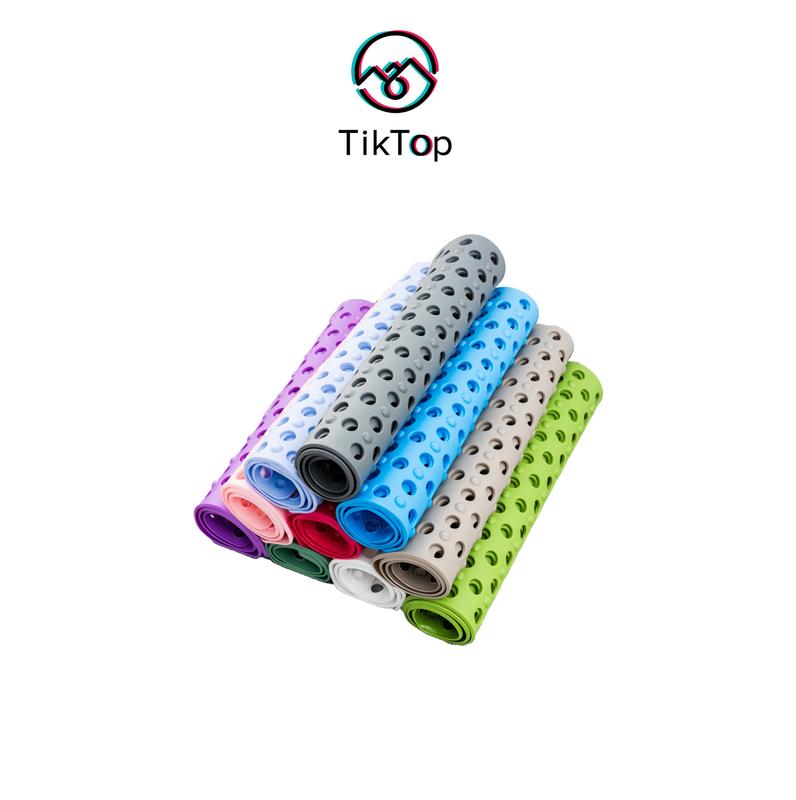 Tiktop Non-slip Quick Drainage Bath Pad Toilet Bath Mats Non-skid ...