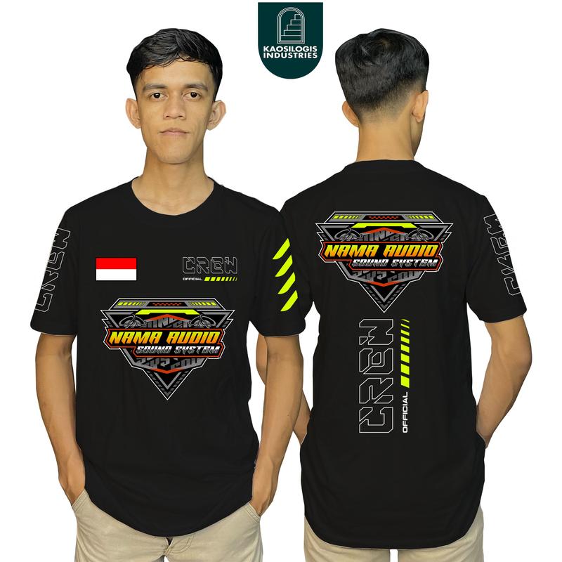 Kaos Audio Sound System Custom Nama Audio Crew Operator Soun - Shop ...