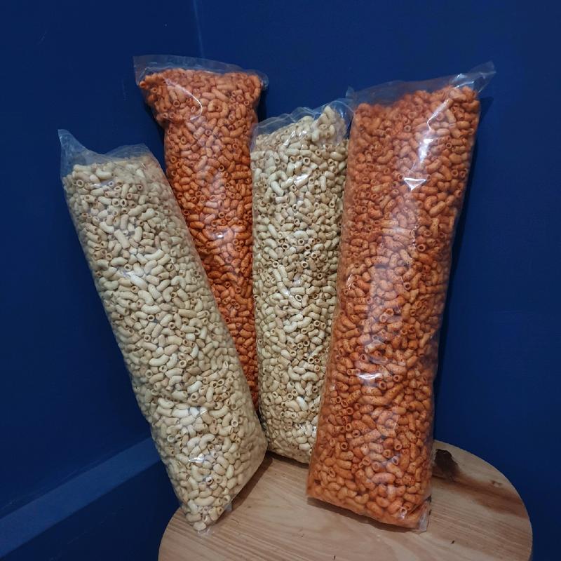 Cemilan Makaroni Pipa Bantet 1kg Cemilan Renyah Gurih - Shop | Tokopedia