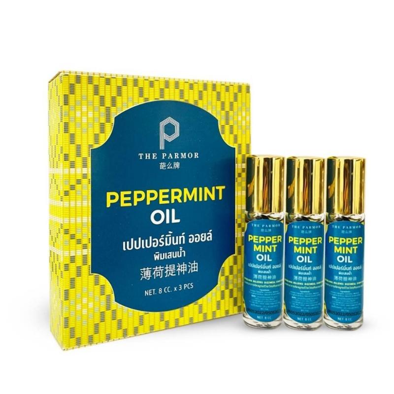 Thailand product Peppermint Oil 3 Bottles Set - TikTok Shop Malaysia