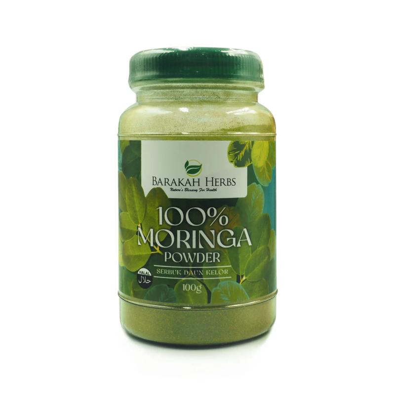 [In House Brand] Barakah Herbs, 100% Moringa Powder, 100 g - TikTok ...
