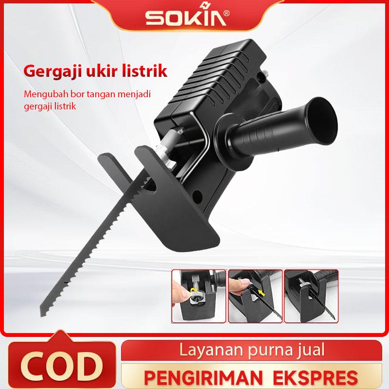 SOKIN Gergaji Mesin Adapter reciprocating Jigsaw / tambahan jig saw ...