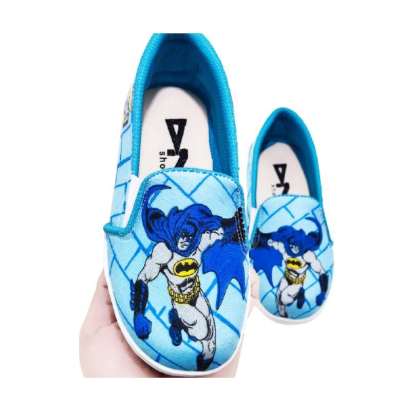 Sepatu Slip On kaki Anak Laki-Laki Karakter Batman Biru Muda - Shop ...