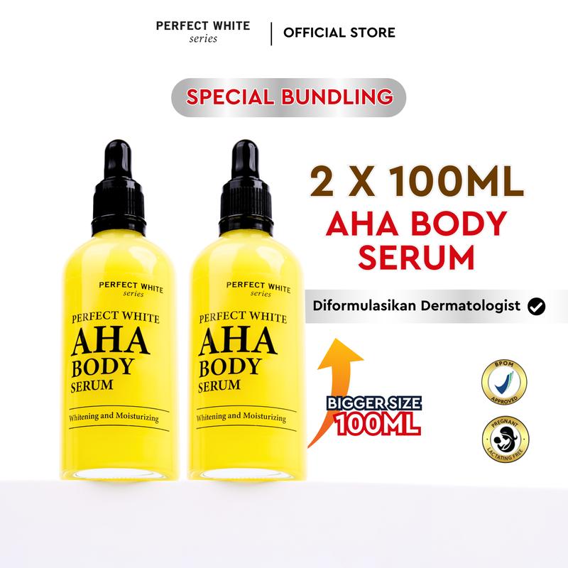 [TWINPACK 2pcs] PERFECT WHITE AHA Body Serum 100ML | Serum AHA - Shop ...