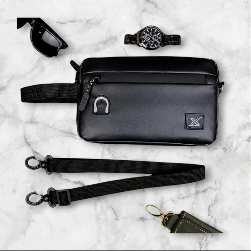 Hand Bag Pria Tas Slempang Pria Premium Waistbag Cowok Murah Tas Simpel ...