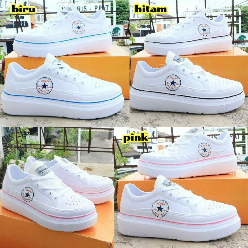 sepatu komin cewek K076 / SEPATU KETS / SEPATU WEDGES / SEPATU - Shop ...