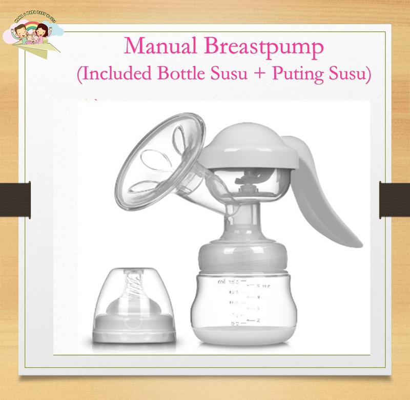 Manual Breast Pump Breast Milk Pump Susu dengan Wide Neck Susu - TikTok ...