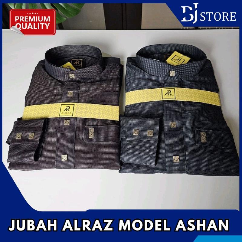 Jubah Alraz Woll Premium Model ASHAN / Gamis Dewasa Lengan Panjang ...