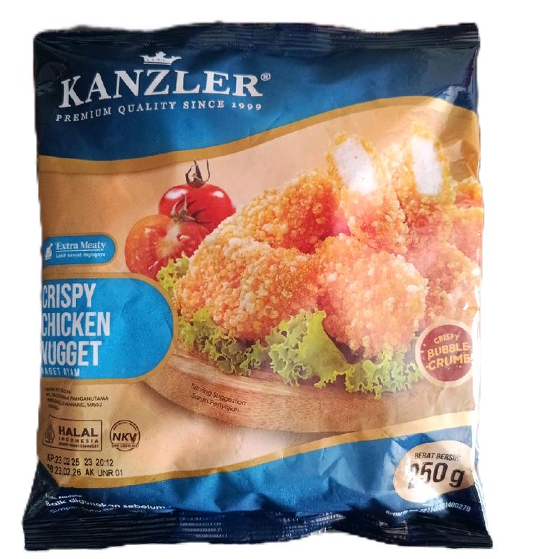 Kanzler Crispy Chicken Naget Naget Ayam Kemasan 250 g - Shop | Tokopedia