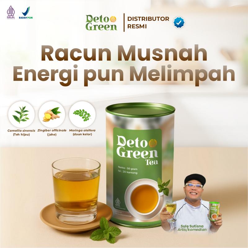 Teh Detogreen – Minuman Sehat Pelancar Pencernaan & herbal Alami - Shop ...