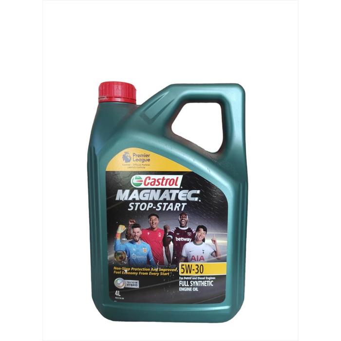 Jual Oli Mesin Mobil Bensin Diesel Castrol Magnatec 5W-30 4 Liter Galon ...