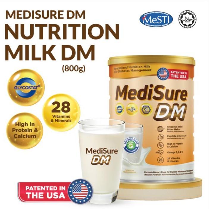 Medisure Nutrition Milk DM High Calcium Milk Low Sugar Milk Dairy ...