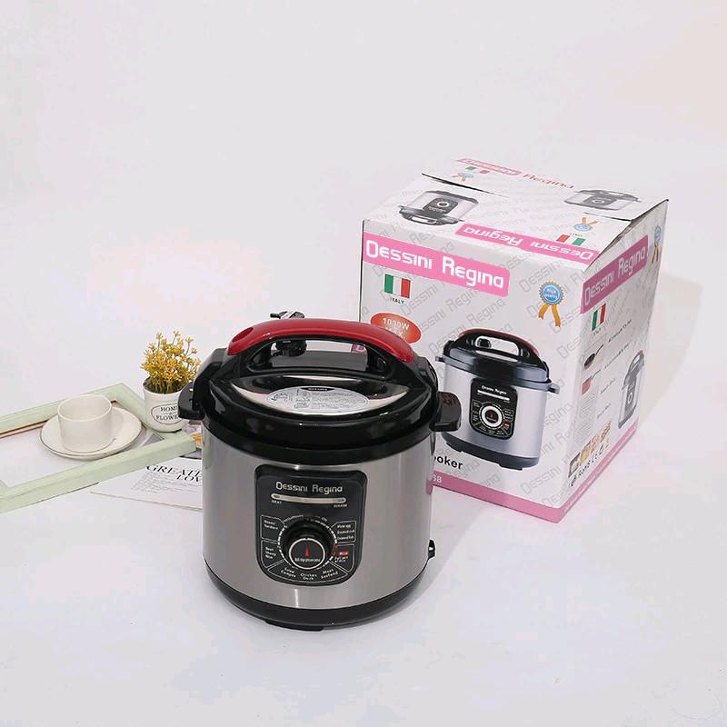 100% origina, electric pressure cooker- 6L Non-Stick stainless - TikTok ...