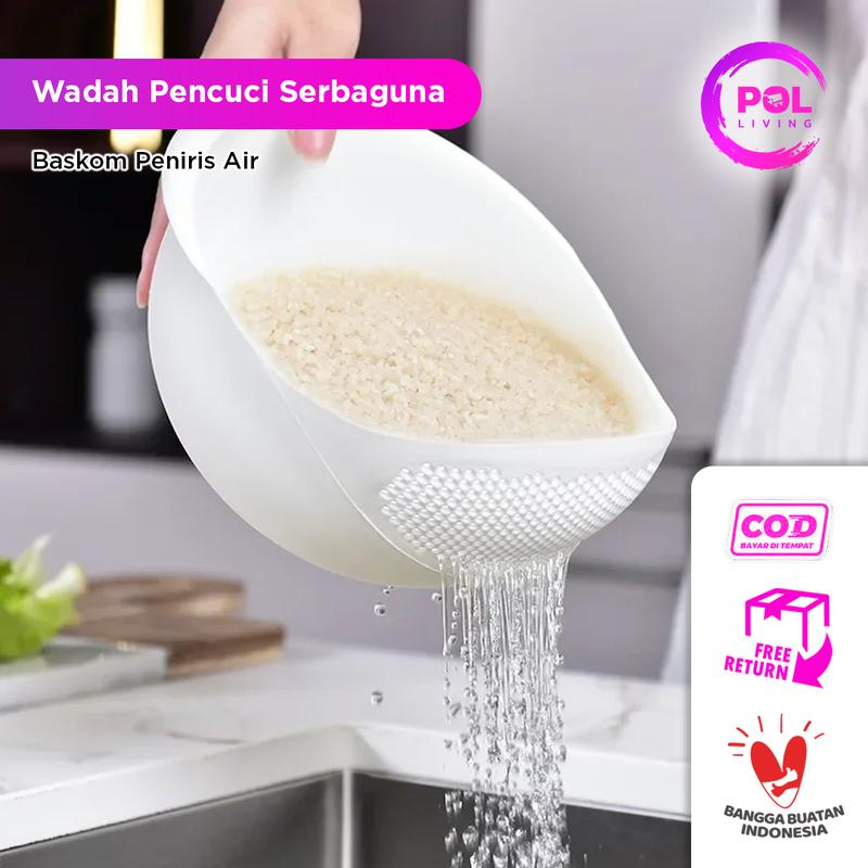 [POL] COD Alat Pencuci Beras Plastik | Wadah Pencuci | Basko - Shop ...