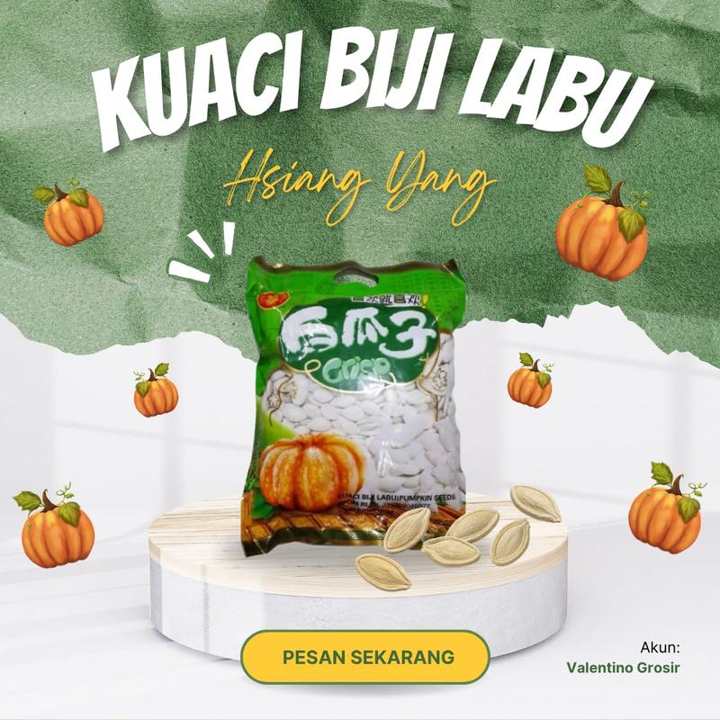 Cemilan / Makanan Instan / Kuaci Kwaci Biji Labu / 1kg / Halal - Shop ...