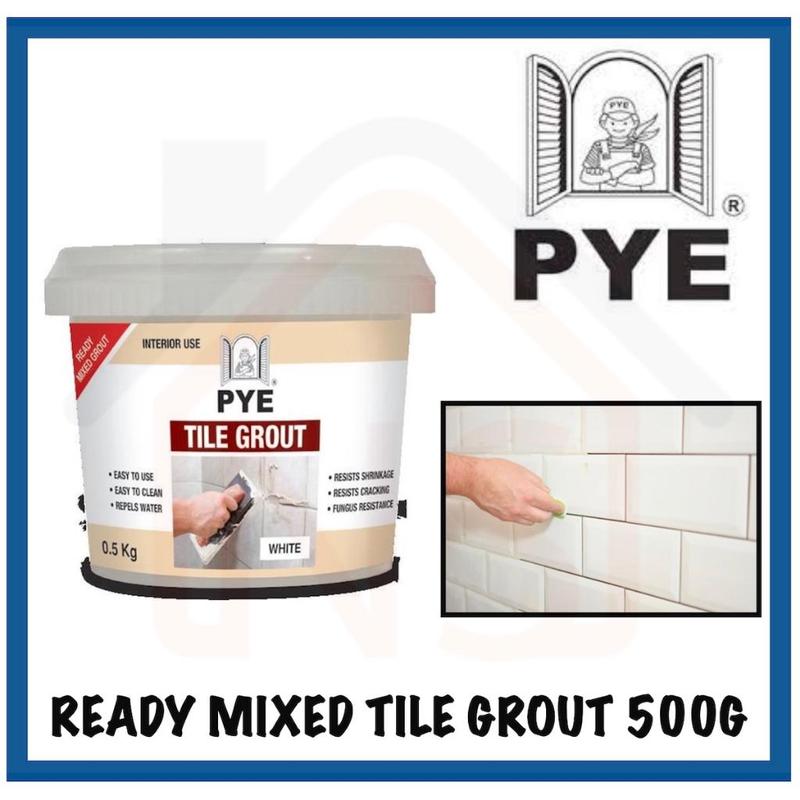 PYE Ready Mix White Tile Grout Filler 500g - TikTok Shop Singapore