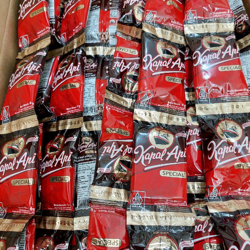 Kopi Kapal Api Mini 1 Renteng Isi 10 Sachet - Robusta - Luwak, Coffee ...