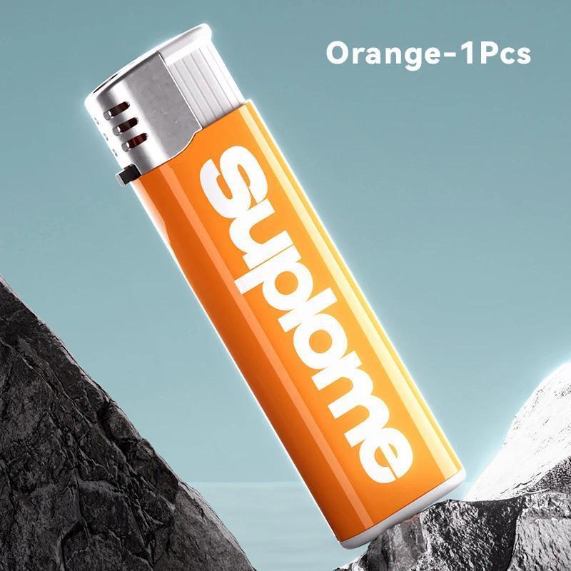 Orange -1Pcs mini water lighter model prank toy Light water spray ...