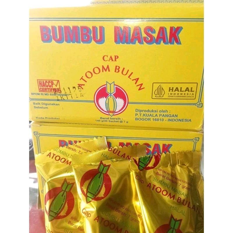 bumbu mask atom bulan 1 dus isi 20 pcs - Shop | Tokopedia