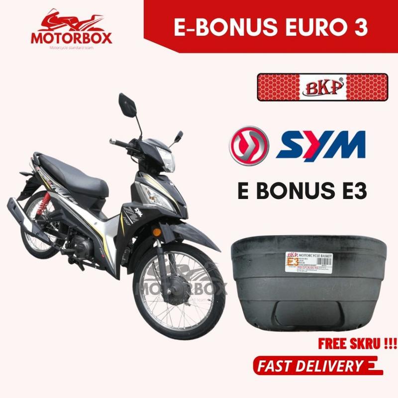 BKP BAKUL SYM E-BONUS E3 E BONUS E3 EBONUS EURO 3 PLASTIC PVC MOTOR ...