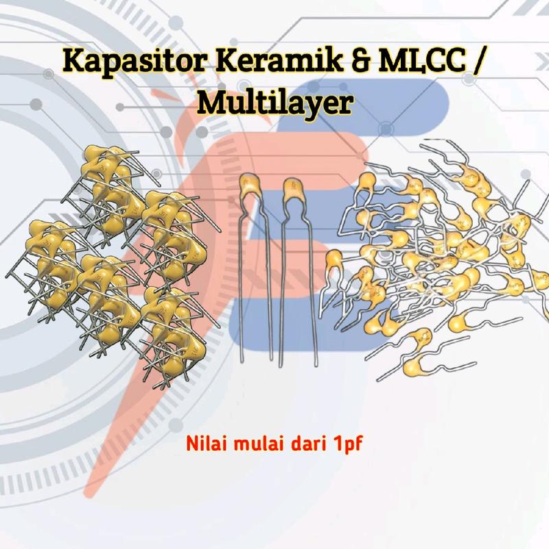5pcs kapasitor keramik Original 1pf 2pf 3pf 4pf 5pf 8pf 10pf 12pf 15pf ...