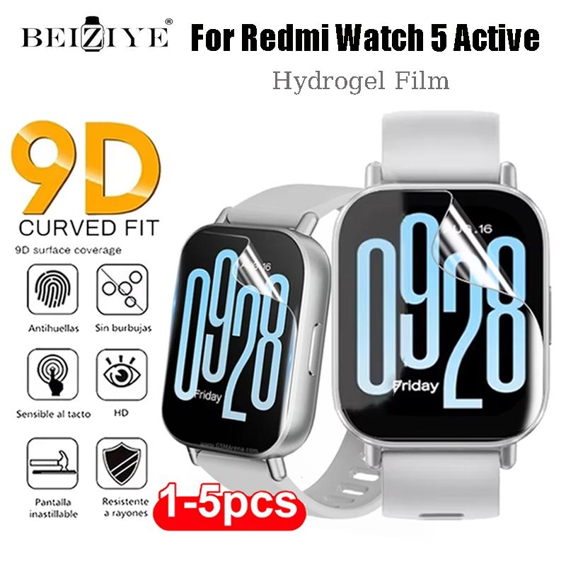Hydrogel Film, Untuk Redmi Jam Tangan 5, Pelindung Skrin Aktif ...