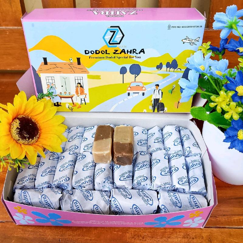 Dodol Garut Original Zahra Coklat Susu Makanan Khas Garut Asli - Shop ...
