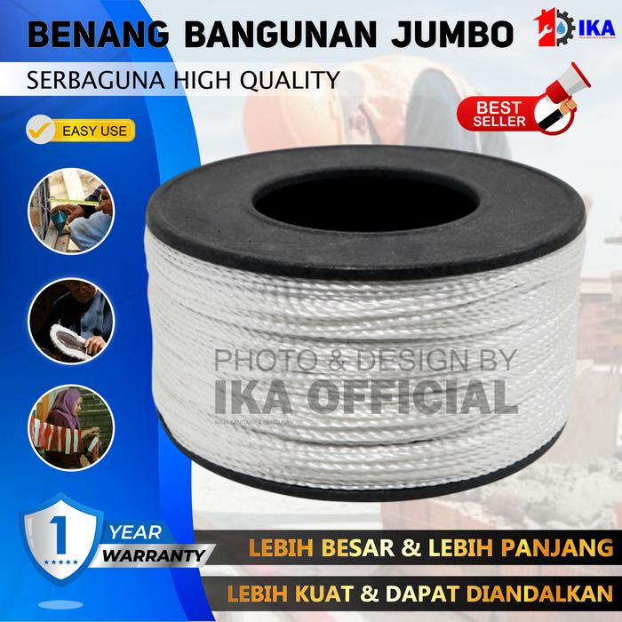Jual BENANG BANGUNAN NYLON BENANG NYLON BENDERA LAYANGAN TANPA ...