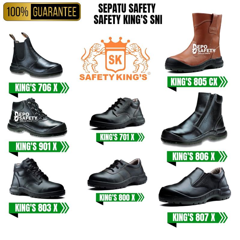 Sepatu Safety King's 805 CX - 706 X - 807 X 806 X - 701 X - 901 - Shop ...