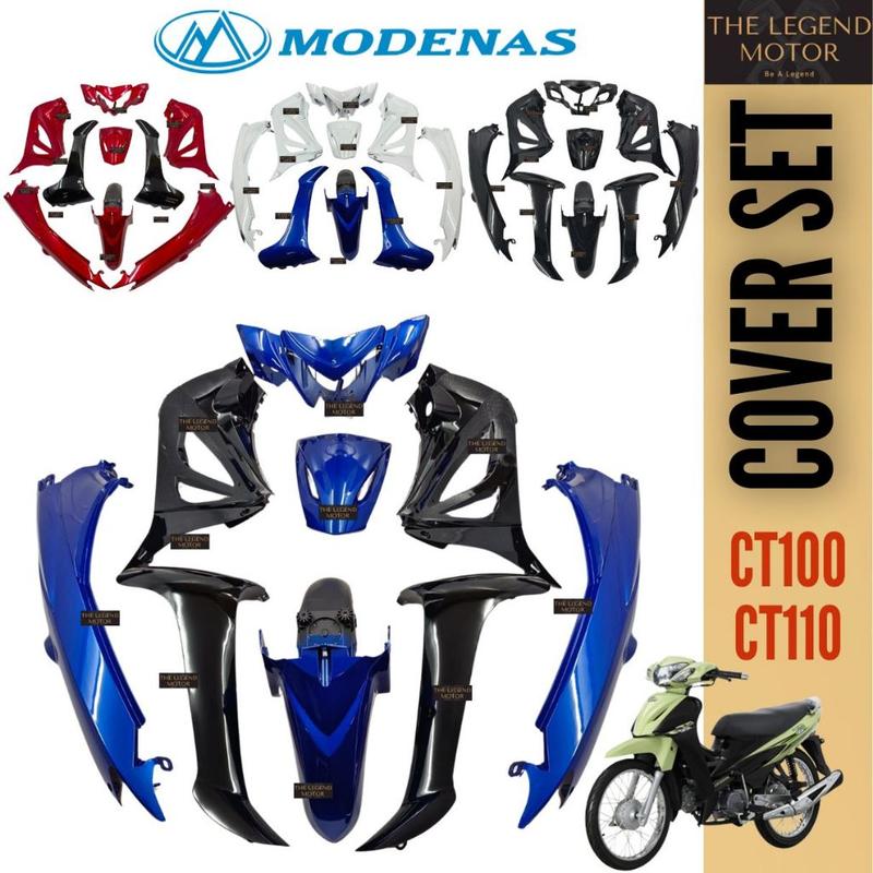 MODENAS CT100 CT110 CT 100 CT 110 Coverset Body Cover Set Caver ...
