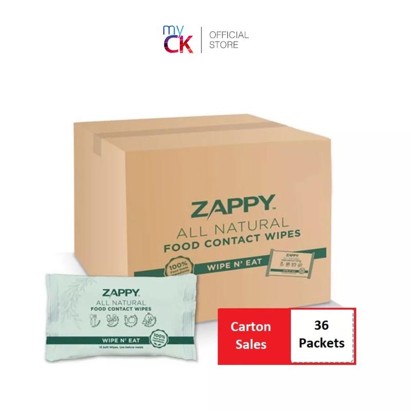 Zappy Baby Wipes All Natural Food Contact 2x15’s (Carton Sale) - TikTok ...