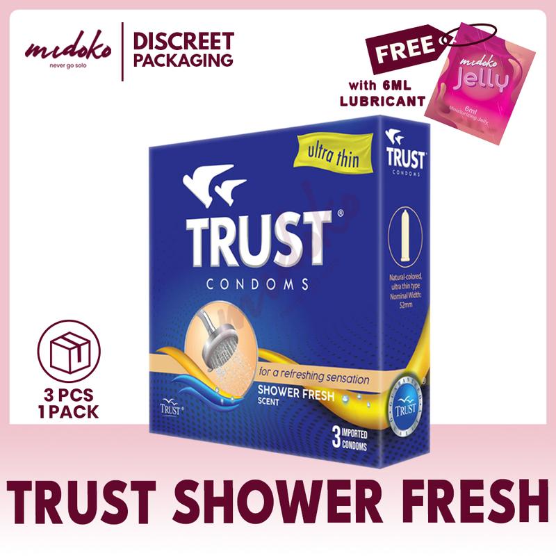 Midoko Trust Ultra Thin Shower Fresh Condom - 3s - TikTok Shop Philippines