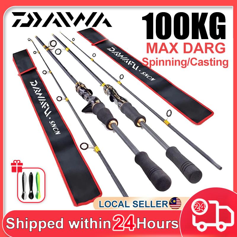 DAIWA Rod Casting Rod Joran Pancing solid Rod Spinning Rod b - TikTok ...