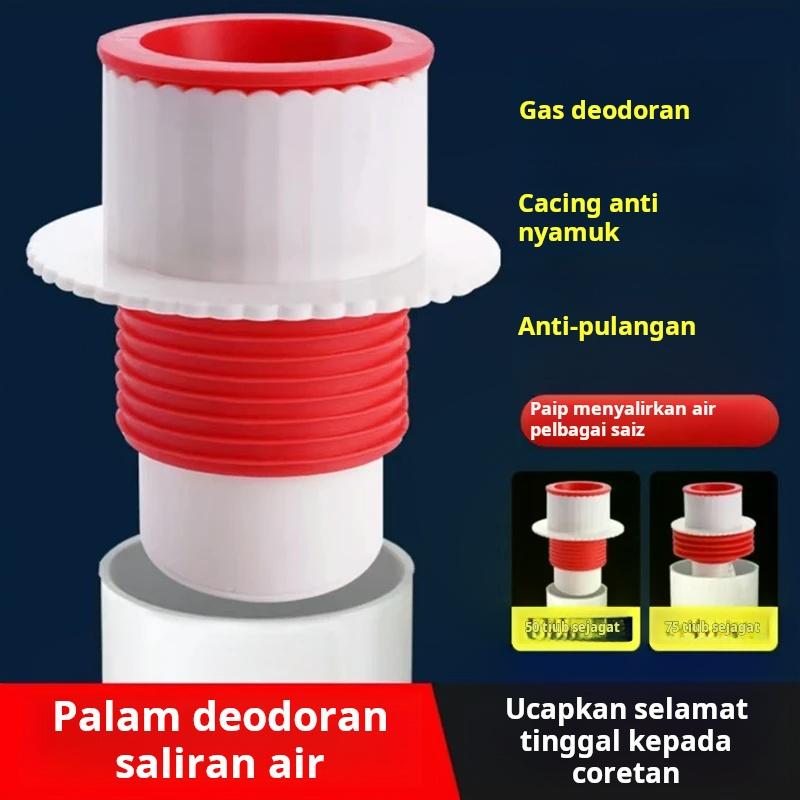 Penyambung Paip PPR, Dimeterai dan Kalis Bau, Pemasangan Longkang ...