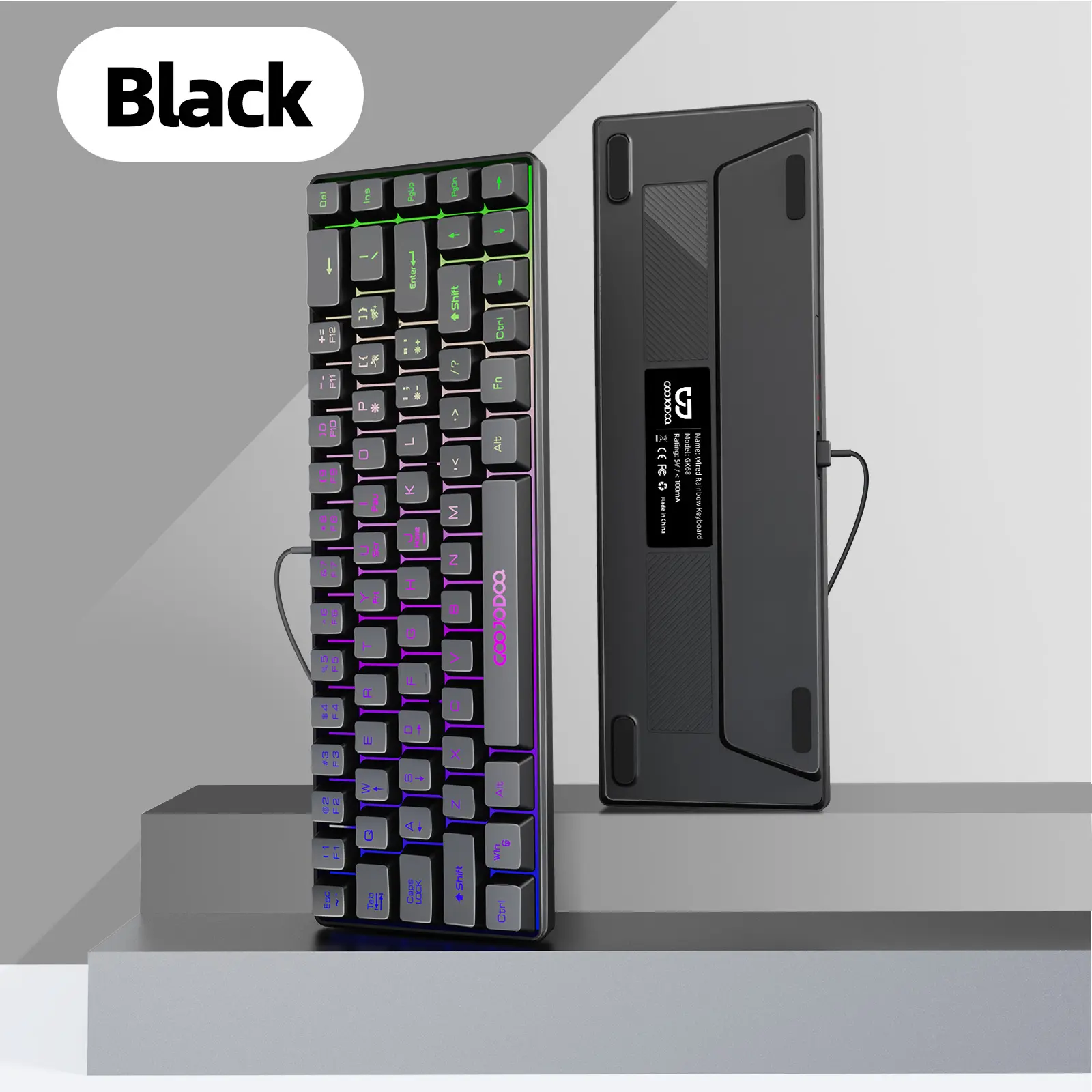 【GOOJODOQ】NEW 68-Key mechanical keyboard . a reliable tool for work and ...