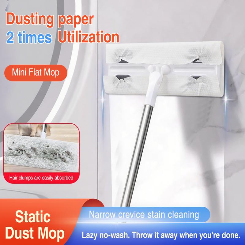 Mop Tisu Set Wet Dry Wipe Tissue Wipes Pakai Buang Kertas Pengelap ...