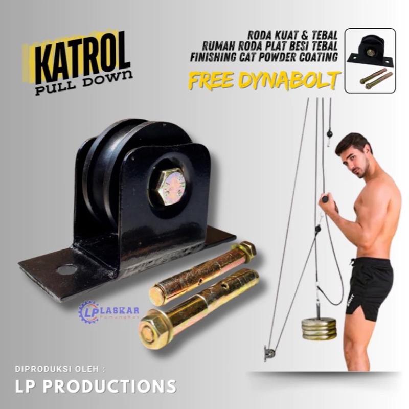 Pull down Katrol Pulldown catrol Alat Fitness kabel Gym pulley - Shop ...