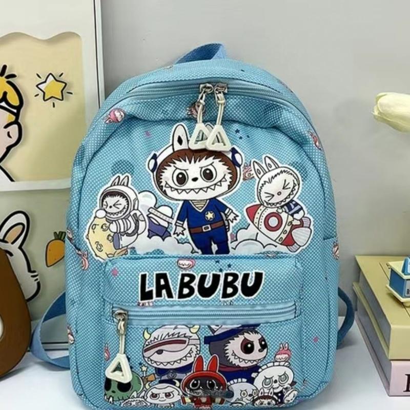 Beg Sekolah Kanak-kanak Labubu, Gaya Baru, Beg Galas Kartun Sekolah ...