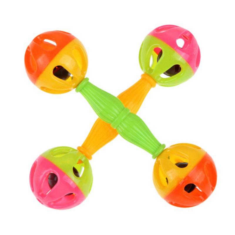 Baby Kid Toy Rattle Bells Shaking Dumbells Early Development - TikTok ...