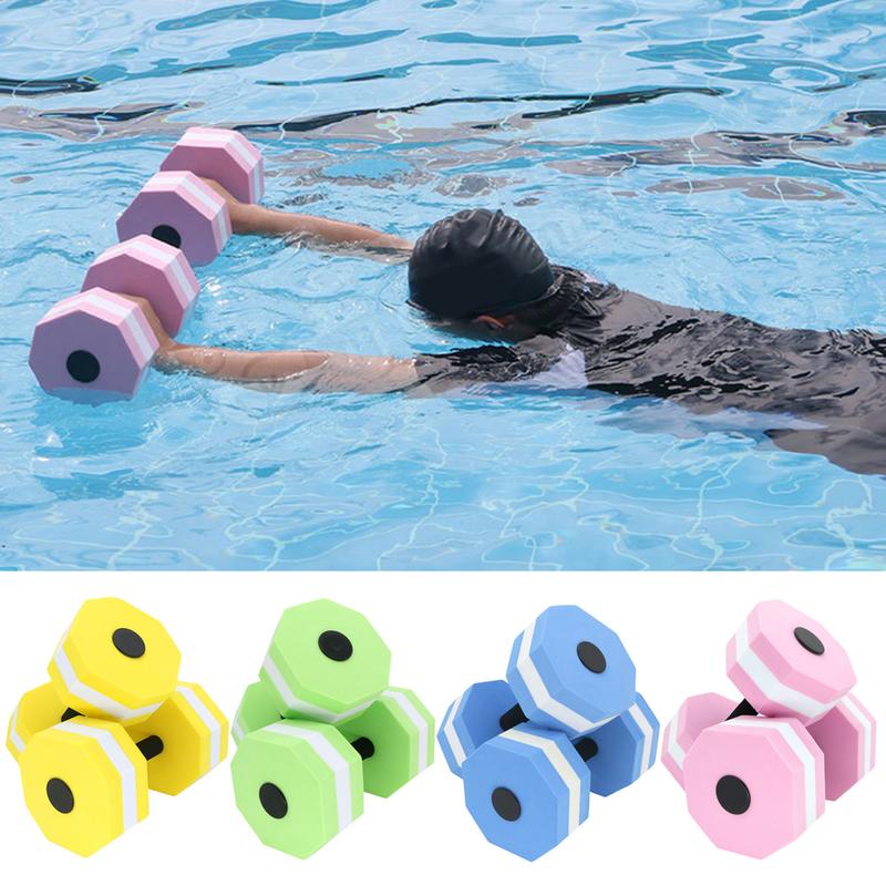 Zf Swim Barbell Swimming Water Dumbbells 2pcs Water Dumbbell - TikTok ...