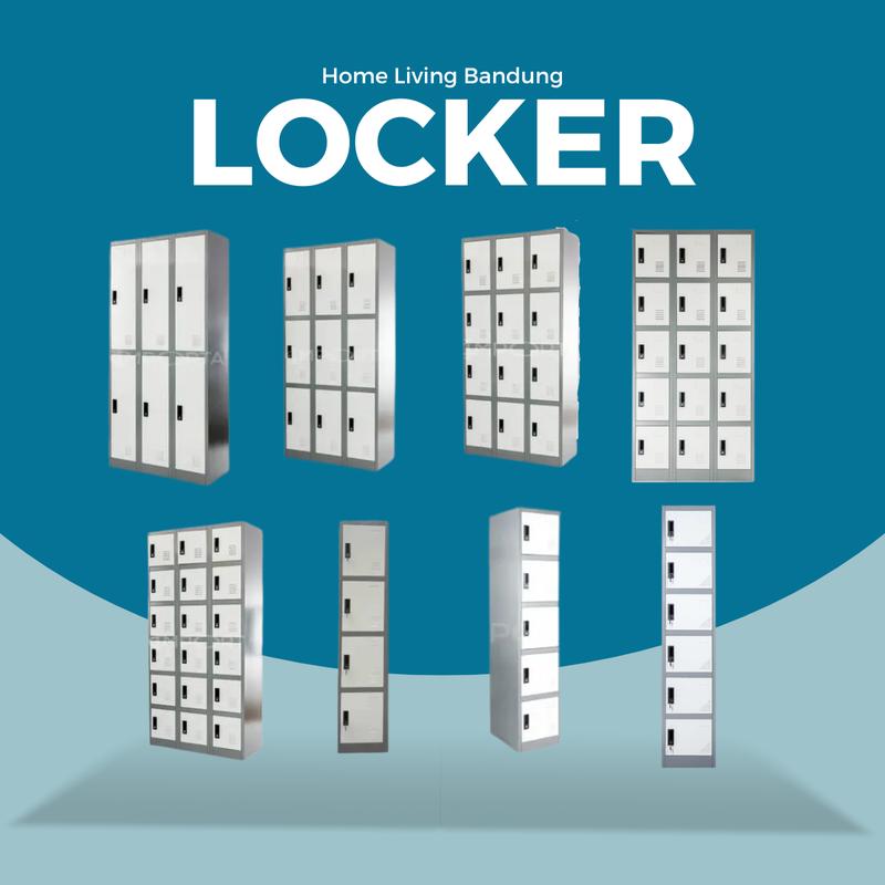 Locker Besi / Rak Penyimpanan Kantor / Pabrik - Distributor Loker ...