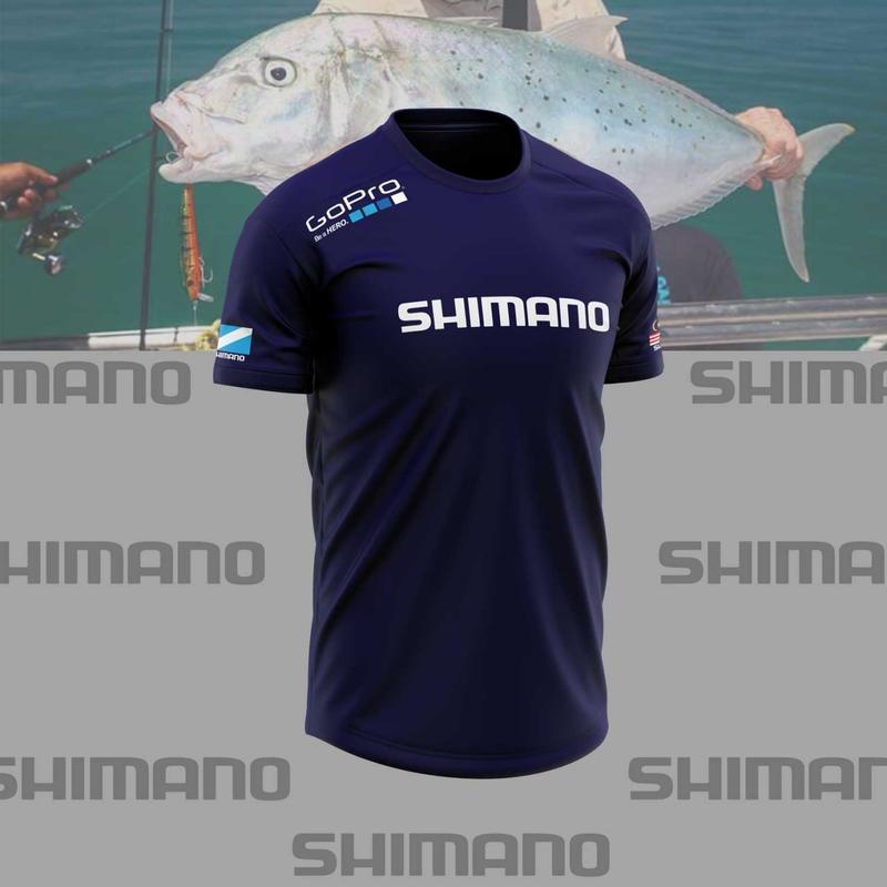 Shimano Baju Mancing Unisex Outdoor Microfiber Sport Cepat Serap ...