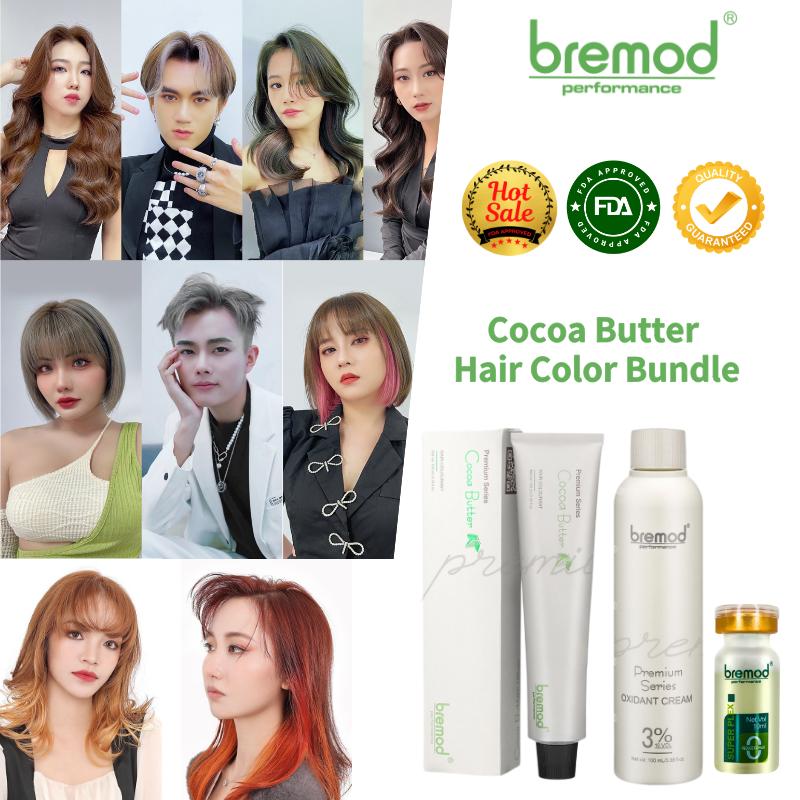 【Hot Selling】Bremod Premium Cocoa Butter Hair Color Dyed Cream - TikTok ...