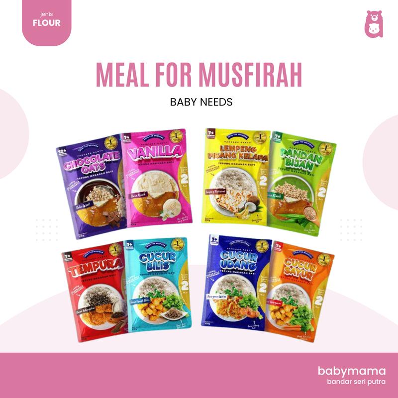 MEAL FOR MUSFIRAH | LUBUK MAKANAN BAYI | BABY FOOD | TEPUNG MAKANAN ...