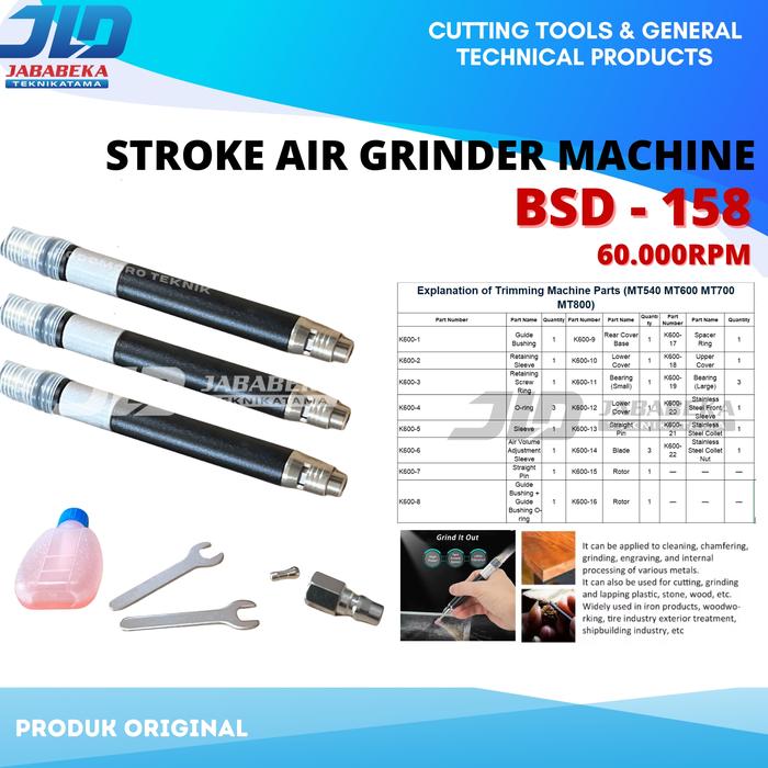 Jual Air Grinder BSD 158 Chuck 3mm - Kab. Bekasi - Jababeka Teknikatama ...